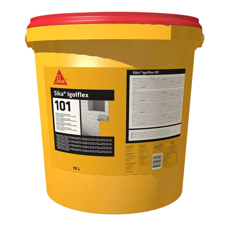 Sika Igolflex-101, 1K polymer-bitumen waterproofing with polystyrene ...